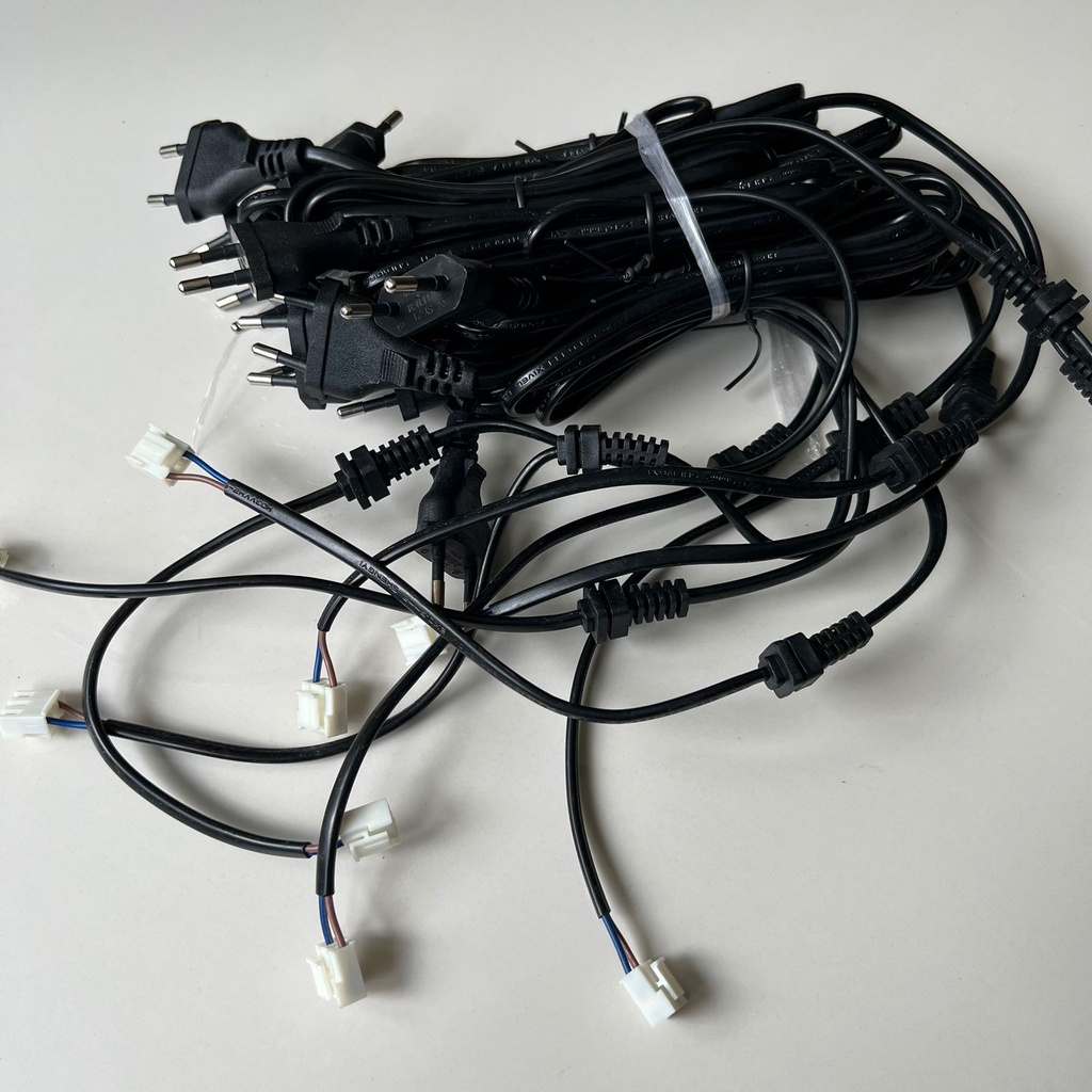 Jual Kabel Power TV Kabel SNI AC 220V 1.5M Kabel Cord Koneksi PSU TV ...