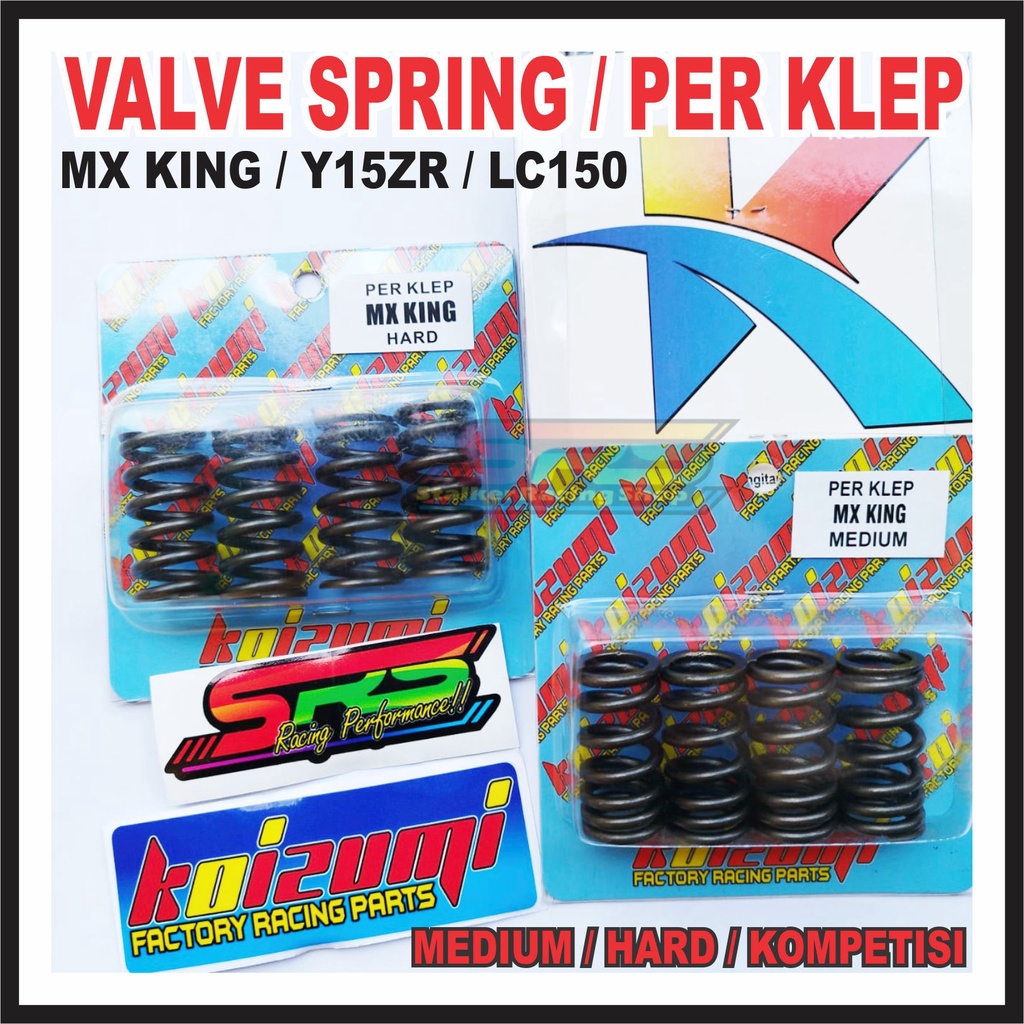Jual PER KLEP VALVE SPRING KOIZUMI MX KING ORIGINAL MEDIUM HARD ...