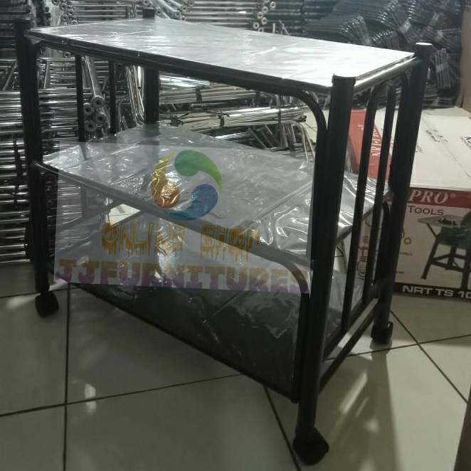 Jual Tv Promo Meja Tv/Rak Tv Besi/Meja Dorong Serbaguna | Shopee Indonesia