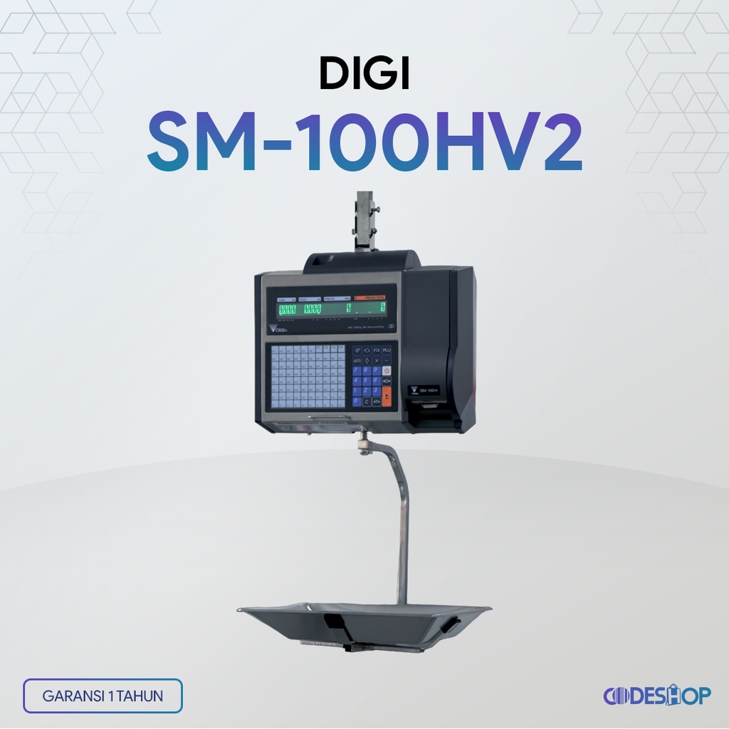 Jual Timbangan Gantung Digital DIGI SM-100HV2 Print Label Harga ...
