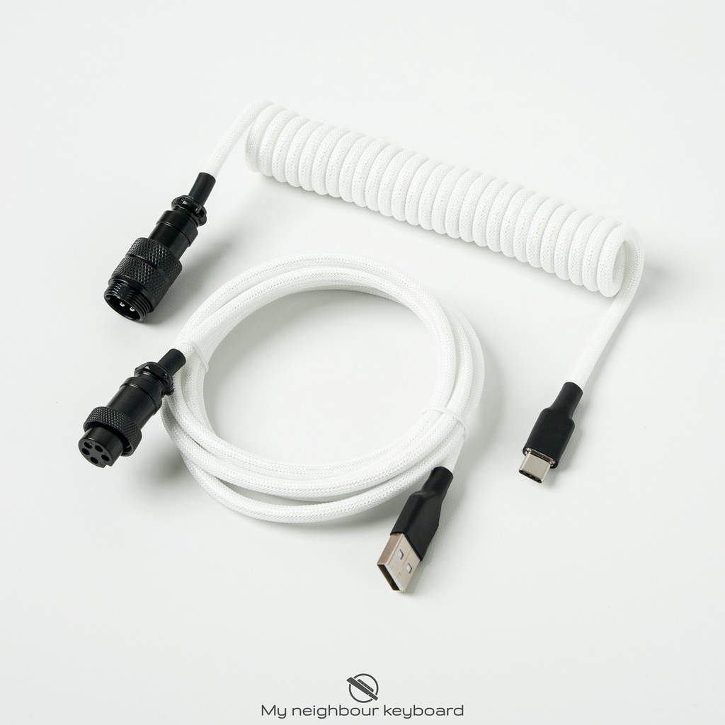 Jual Coiled Cable Type C Aviator - Kabel Mechanical Keyboard by MYNK ...