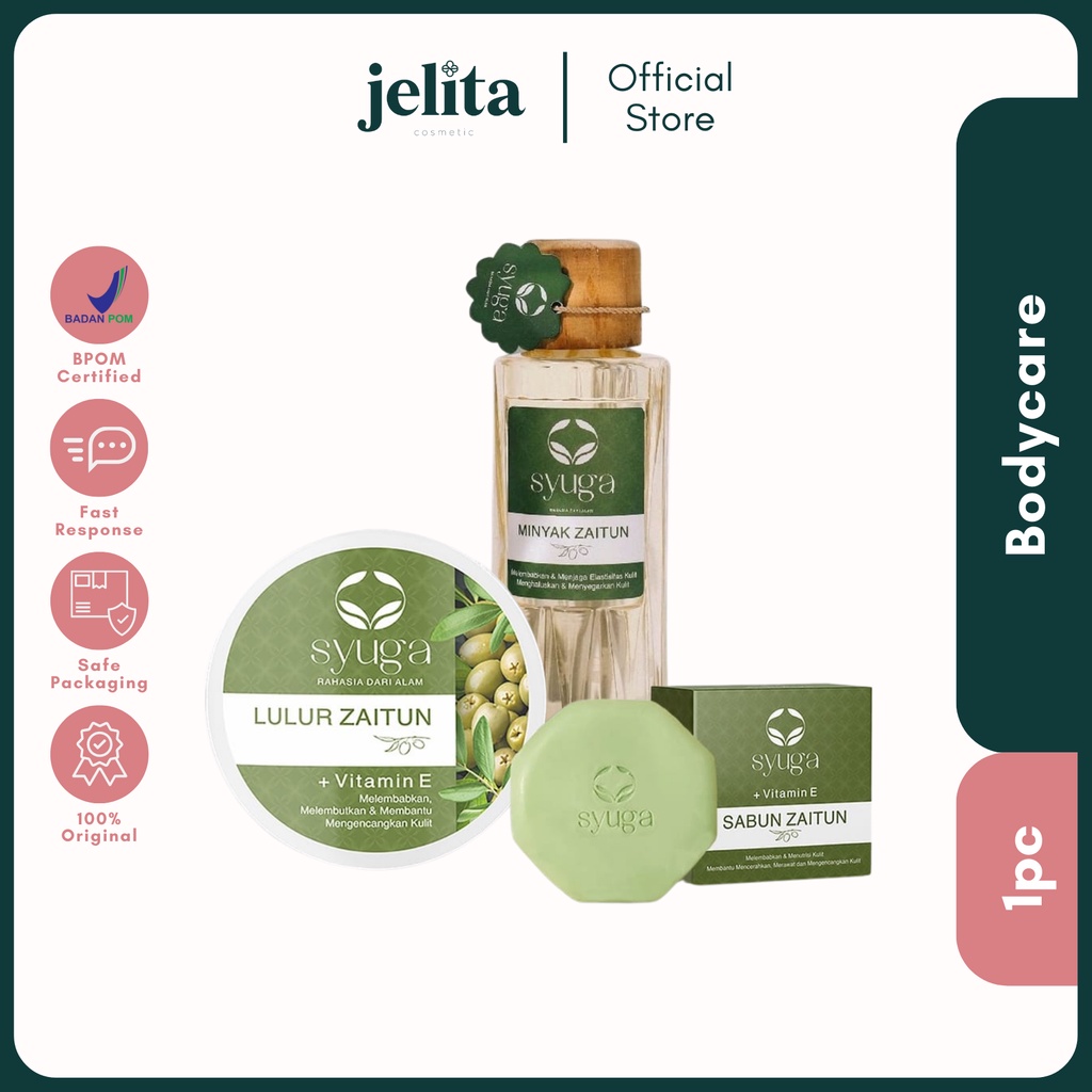Jual Jelita Cosmetics - Syuga Zaitun Olive Oil Bodycare Treatment ...