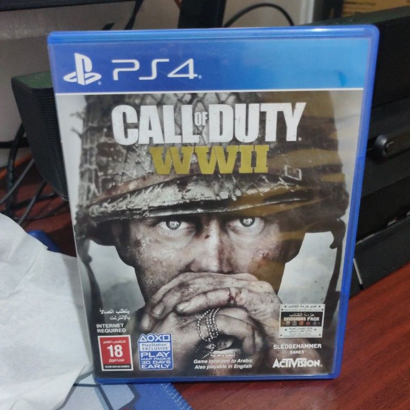 Jual call of duty WWII WW2 kaset game PS4 BD PlayStation WWll | Shopee ...
