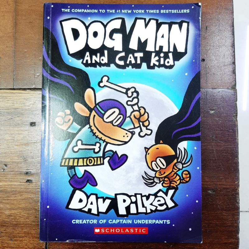 Jual Dog Man and Cat Kid - Dav Pilkey | Shopee Indonesia