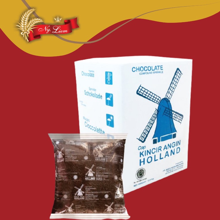 Jual KINCIR ANGIN HOLLAND Chocolate Sprinkle / Meises / Meses 1 kg ...