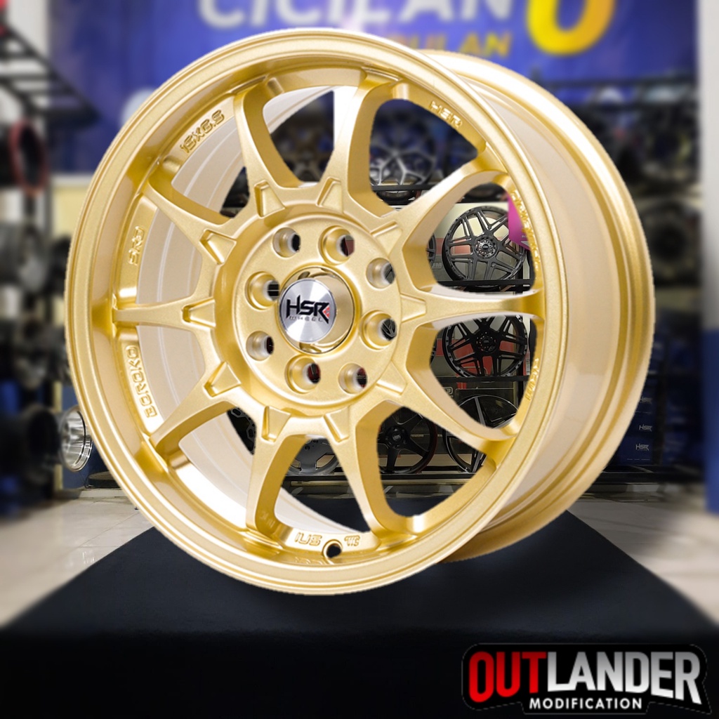 Jual Velg Racing Ce28 Mobil Avanza Ring 15 HSR BOROKO SRD R15 Gold ...