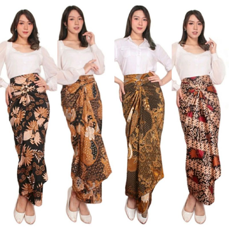 Jual (50 Motif) Rok lilit batik modern motif terbaru / kain batik ...