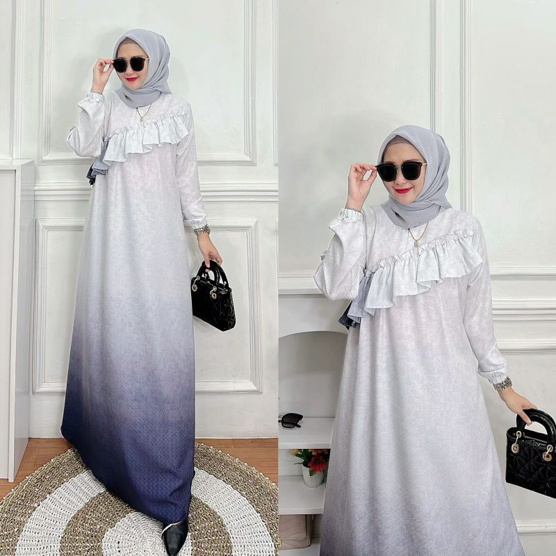 Jual DRESS MEWAH/ DRESS PELANGI/ MAXI GRADASI | Shopee Indonesia