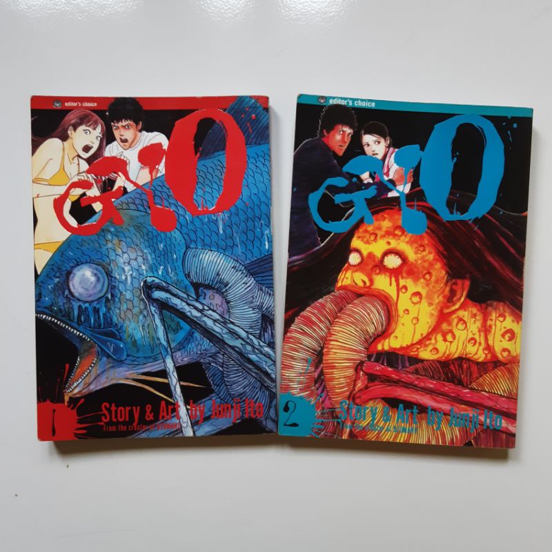 Jual Komik Manga Gyo - Junji Ito fullset vol 1-2 Viz | Shopee Indonesia