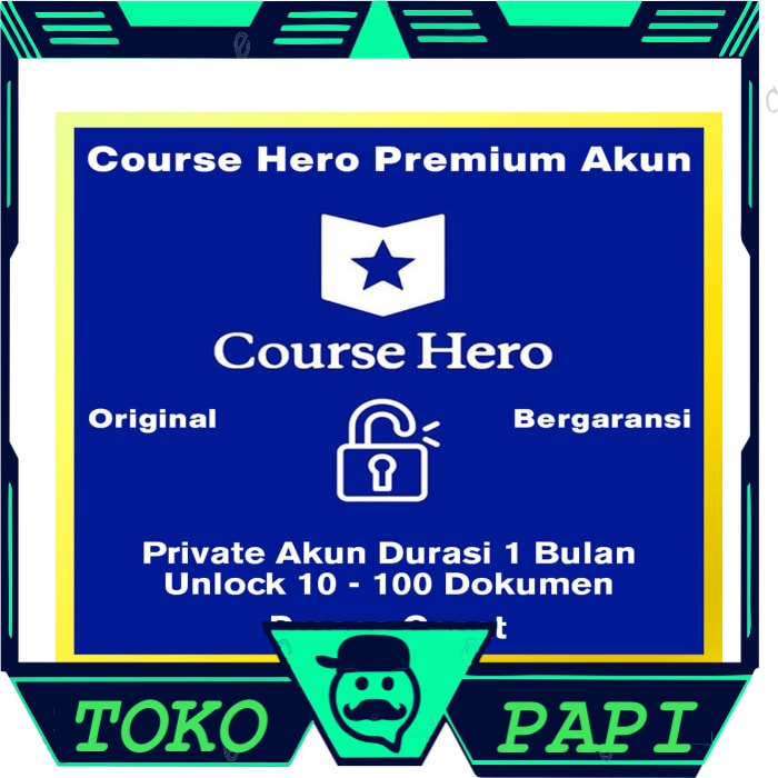 Jual Tp [ Promo ] Course Hero Versi Premium 1 Bln 100 Unlock/ Unblur ...