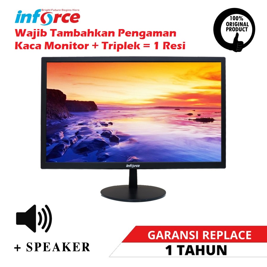 Jual MONITOR INFORCE 22 INCI INFORCE LED 2200AT 22" VGA HDMI SPEAKER ...