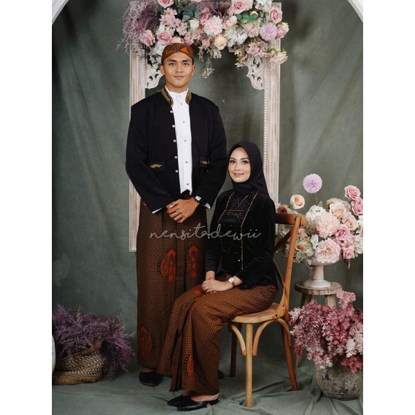 Jual [1 Set, HT/HBD03A] Baju Prewed Adat Jawa - Solo / Model Hewes ...