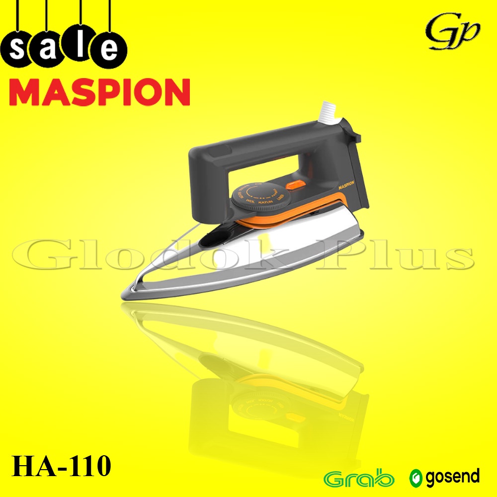 Jual Maspion HA-110 setrika HA110 kering gosokan electric dry iron HA 110 | Shopee Indonesia