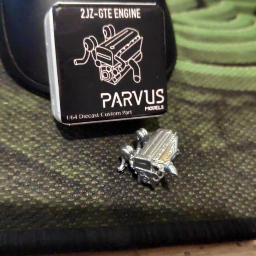 Jual Parvus Models Miniatur Mesin Toyota 2JZ GTE Custom Diecast Hot Wheels | Shopee Indonesia