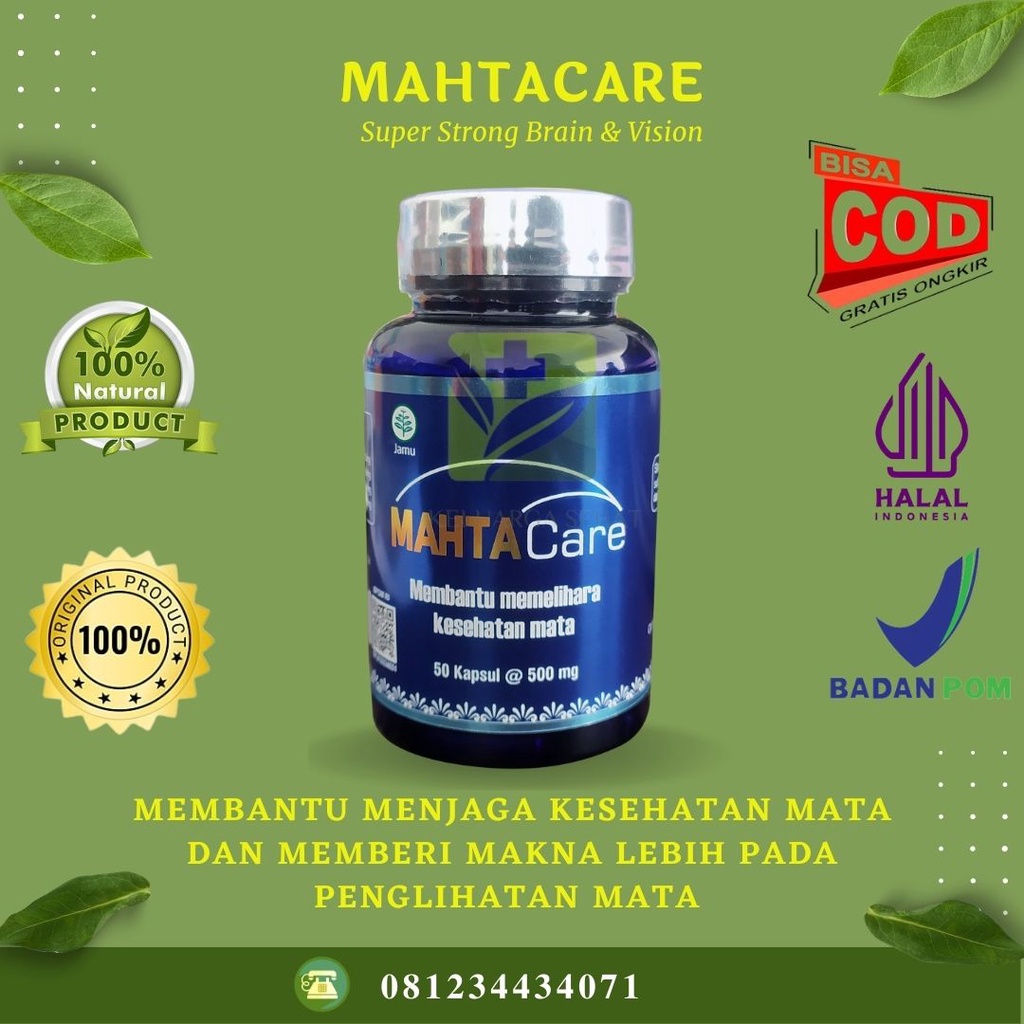 Jual MAHTACARE - Mahta Care OBAT MATA HERBAL MINUS SILINDER DAN KATARAK ...