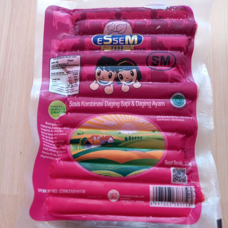 Jual ESSEM SOSIS ISI 400 GRAM | Shopee Indonesia