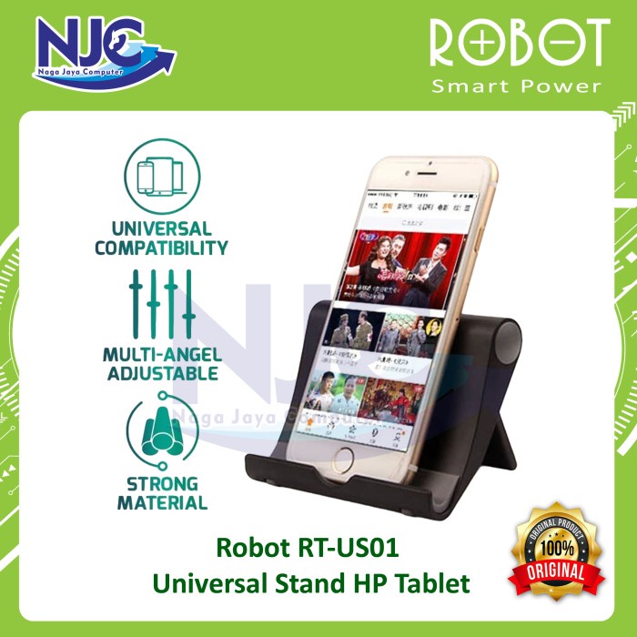 Jual Docking Robot Rt-Us01 Foldable Universal Stent For Ios/Android ...