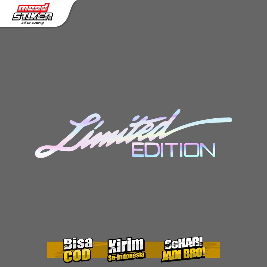 Jual Stiker Cutting Limited Edition skotlet | Shopee Indonesia