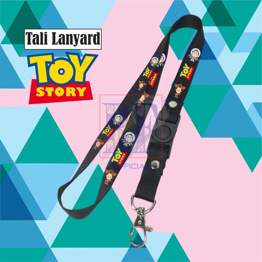 Jual TALI LANYARD TOY STORY WOODY AND BUZZ GANTUNGAN KUNCI TOY STORY ...