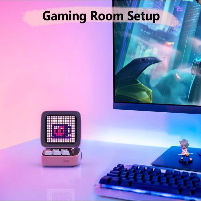 Jual Audio Musik!! Divoom Ditoo Plus Speaker Bluetooth With Led Pixel ...