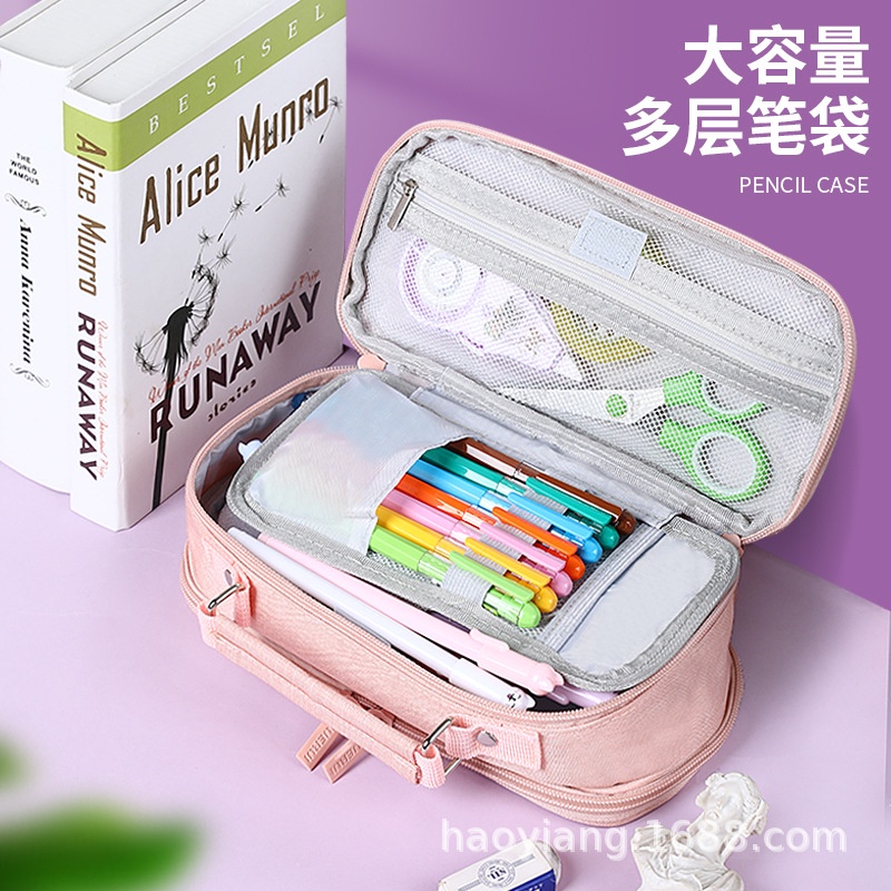 Jual Tempat Pensil Pencil Case Jumbo Besar Korean Yuerui | Shopee Indonesia