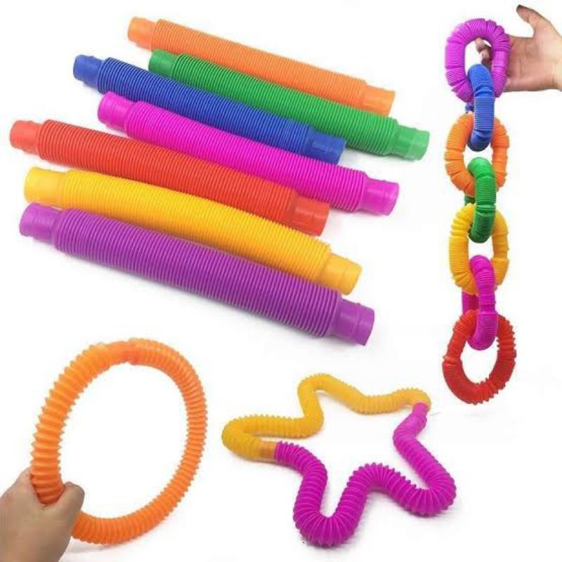 Jual pop light Mainan Viral CEV Light Up Pop Tubes Pop Pipes Mainan ...