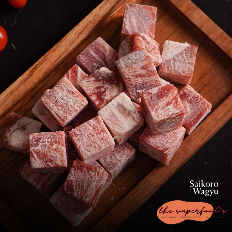 Jual Saikoro Premium Wagyu Cubes 500gr | Shopee Indonesia