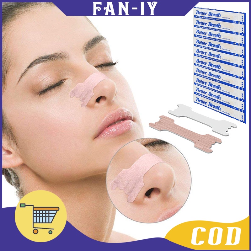 Jual 10Pcs Plester Hidung / Nasal Strip Anti Snore / Harmony Life Nose ...