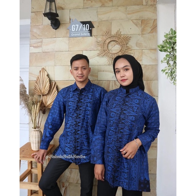 Jual Kemeja dan Atasan Batik Baduy Banten Tapak Kebo Motif Dayang Sumbi | Shopee Indonesia