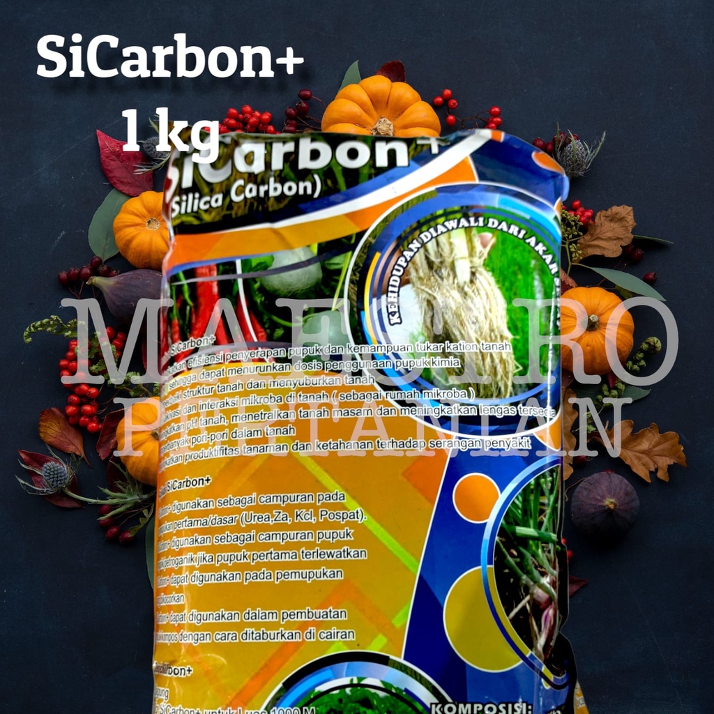 Jual PUPUK SICARBON SILICA CARBON KARBON SILIKA ASAM HUMAT 1 KG ...