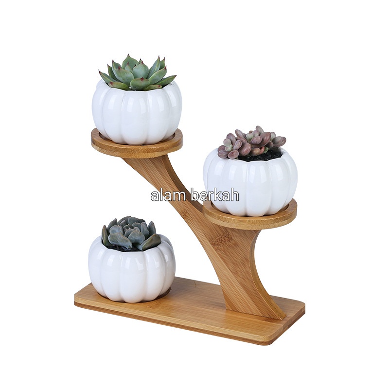 Jual Rak Pas Bunga Kayu Rak Pot Bunga Desain Unik kayu mahoni | Shopee ...