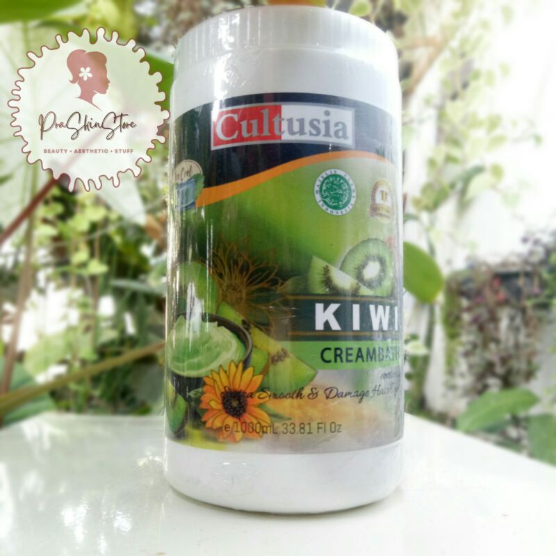 Jual [BISA COD] CULTUSIA CREAMBATH KIWI 1 KG 1000 ML TERMURAH ...