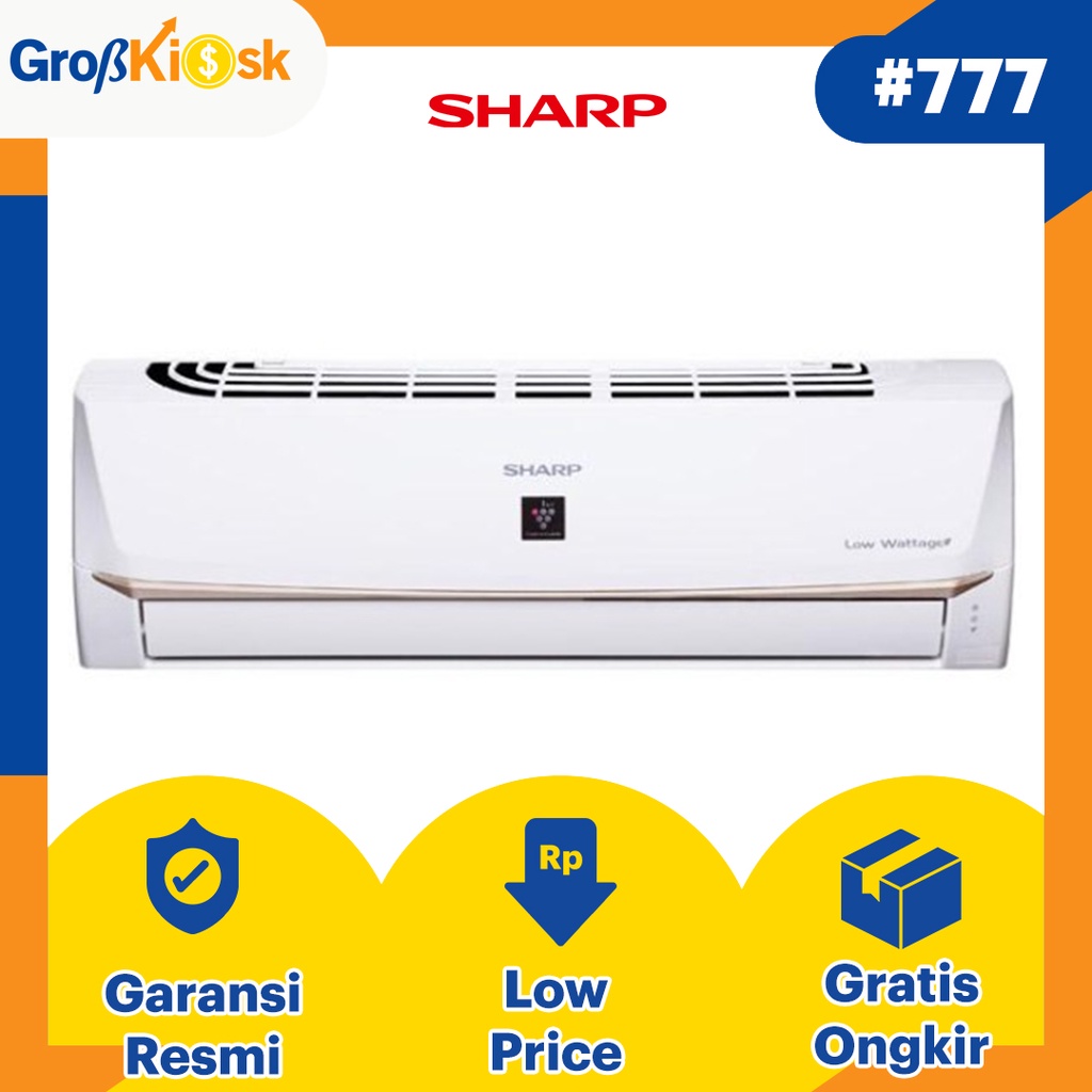 Jual AC LOW WATT SHARP PLASMACLUSTER 0.75 PK AH-AP7UHL | Shopee Indonesia