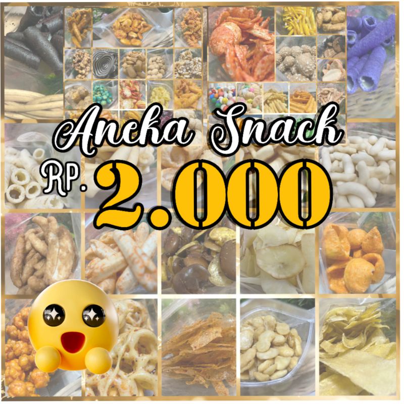 Jual Makanan ringan 2000 snack cemilan kue kering murah viral terlaris ...