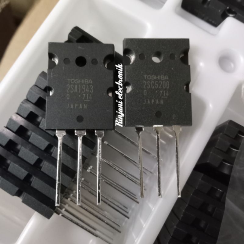 Jual TRANSISTOR TOSHIBA A 1943 / C 5200 LOT 714 ORIGINAL JAPAN | Shopee Indonesia