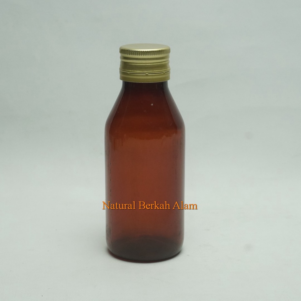 Jual Botol Obat Sirup 100 Ml Coklat Pet Tutup Alumunium / Botol Plastik / Botol Sirup Obat ...
