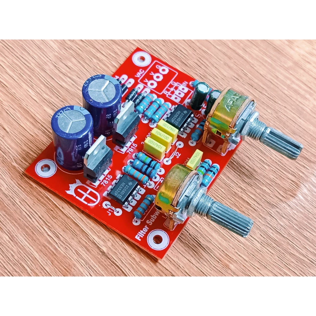 Jual kit filter subwoofer crossover LPF | Shopee Indonesia