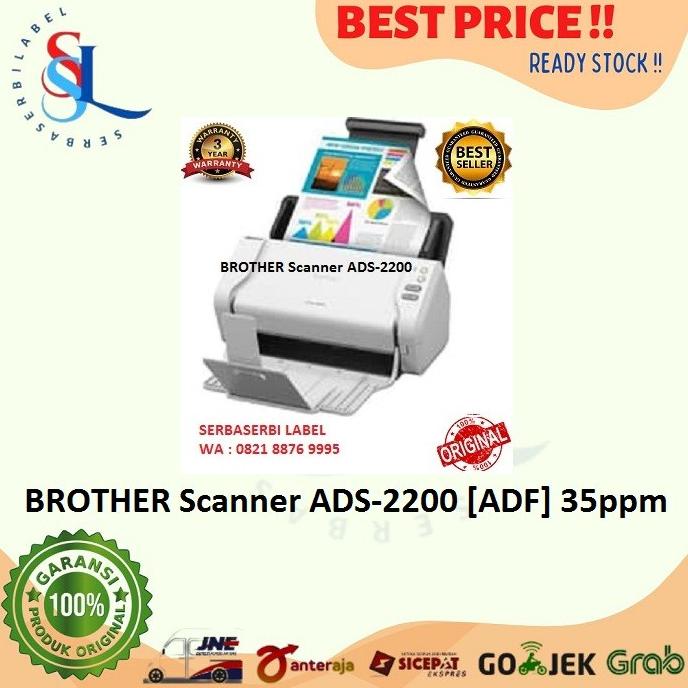 Jual BROTHER Scanner ADS-2200 [ADF] 35ppm | Shopee Indonesia