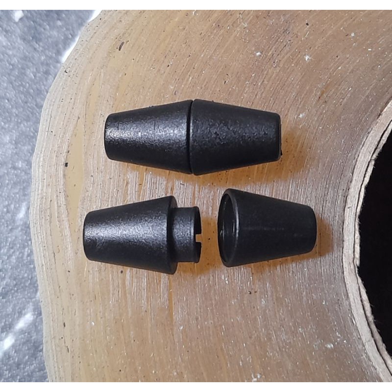 Jual paracord pop barrel connector - buckle konektor tali karet prusik ...