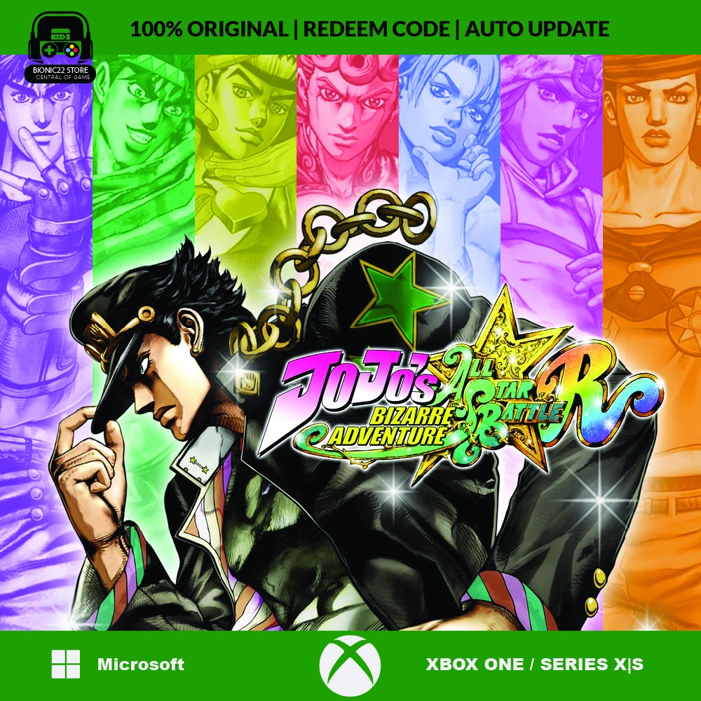 Jual Jojo's Bizarre Adventure Xbox One Series X|S Original Redeem Code Game | Shopee Indonesia