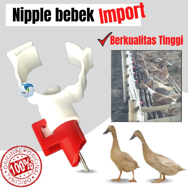 Jual Nipple Alat Minum Bebek Unggas Otomatis Ck1 Niple Drinker Nipel Nepel Shaestore15 | Shopee ...