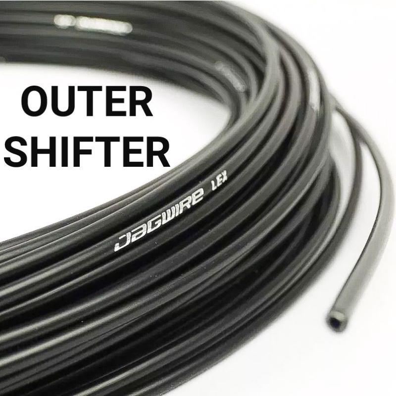 Jual 1 Meter JAGWIRE LEX Outer Cable Shifter Cable Housing Kabel Luar ...