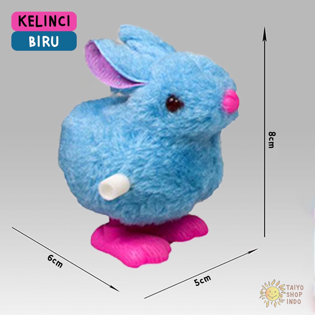 Jual TAIYO Mainan Anak Ayam Itik Berjalan Kelinci Burung Model Putar ...