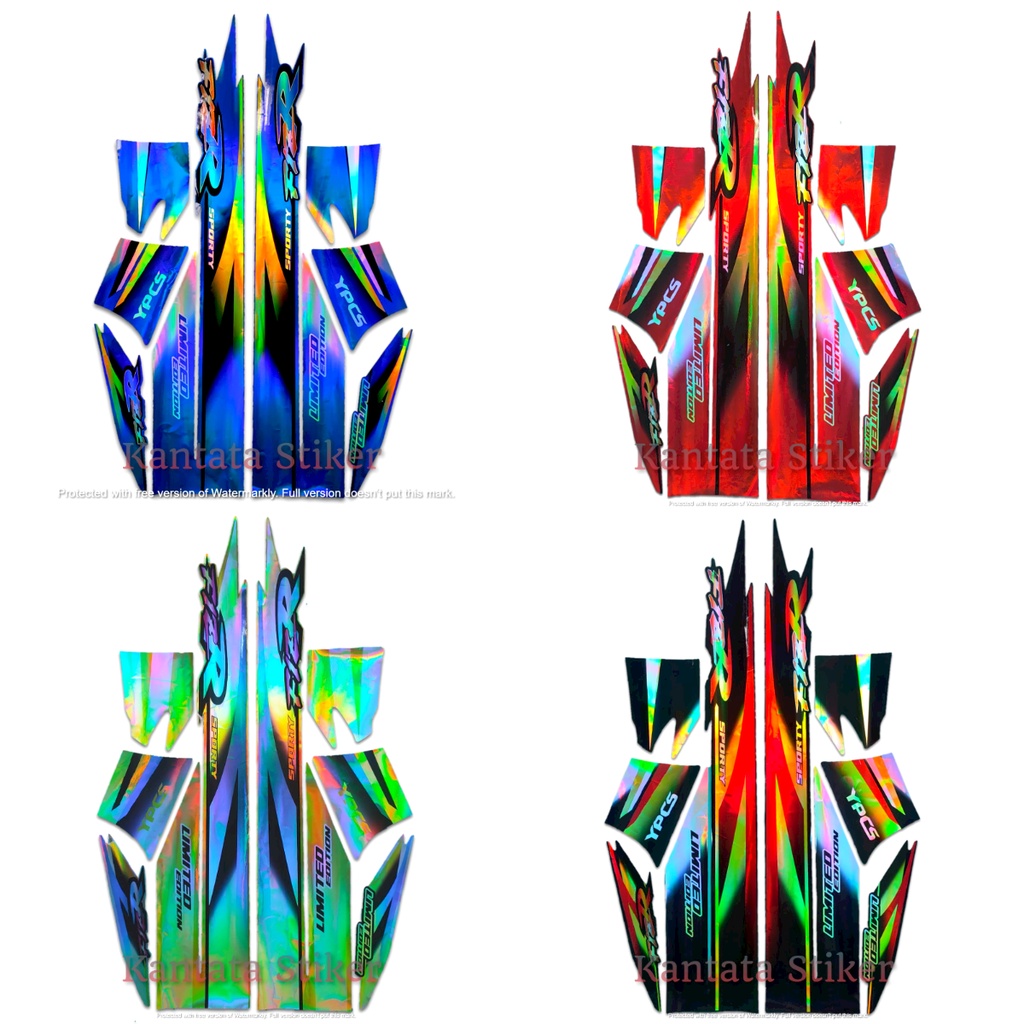 Jual STIKER STRIPING LIS LES BODY MOTOR YAMAHA F1ZR LIMITED EDITION ...
