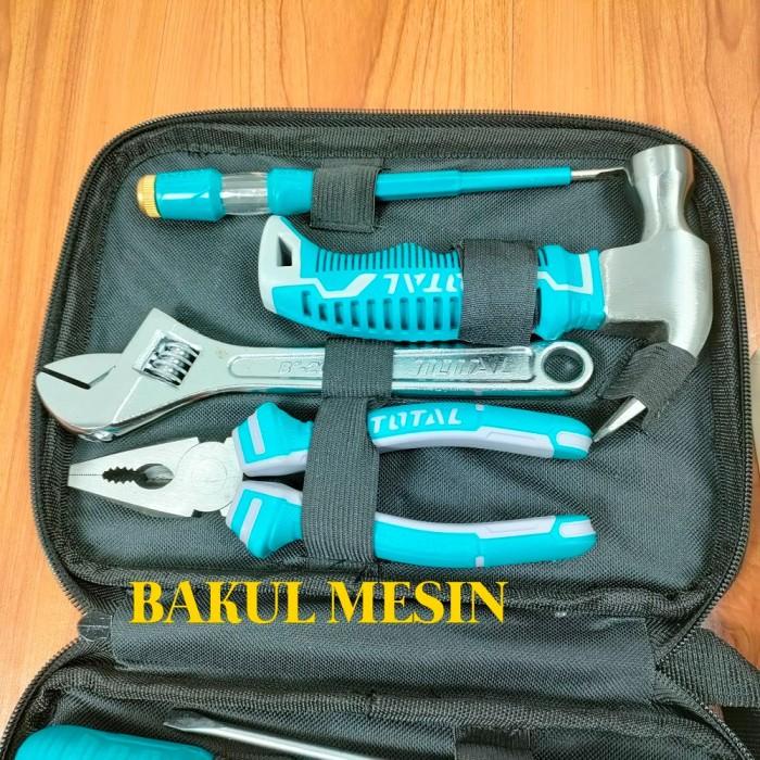 Jual 9 Pcs Handtools Set alat pertukangan TOTAL TOOLS THKTHP90096 ...