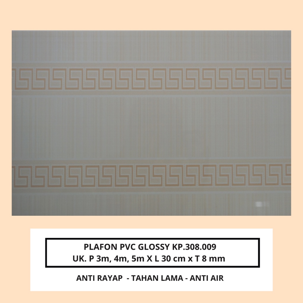Jual Plafon PVC Motif Film Tipe KP.308.009 /Plafon PVC Murah/Sale ...