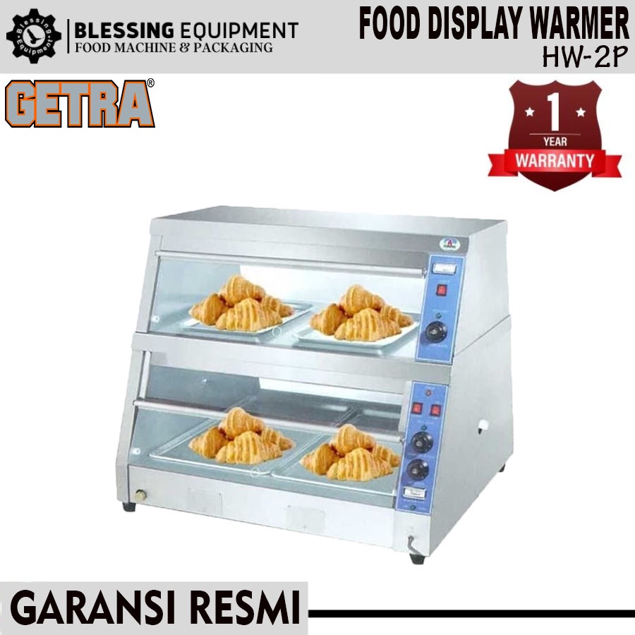 Jual FOOD DISPLAY WARMER / PENGHANGAT MAKANAN ORIGINAL GETRA HW-2P ...