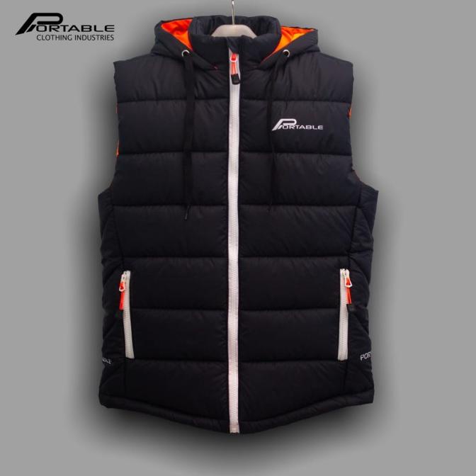 Jual jaket rompi pria original portable | Shopee Indonesia