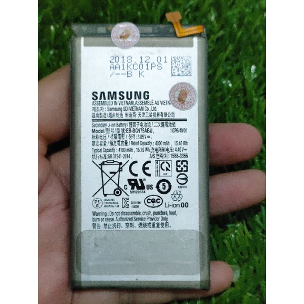 Jual Baterai Batu Batre Samsung S10 Plus S10+ G975f Original Copotan HP | Shopee Indonesia