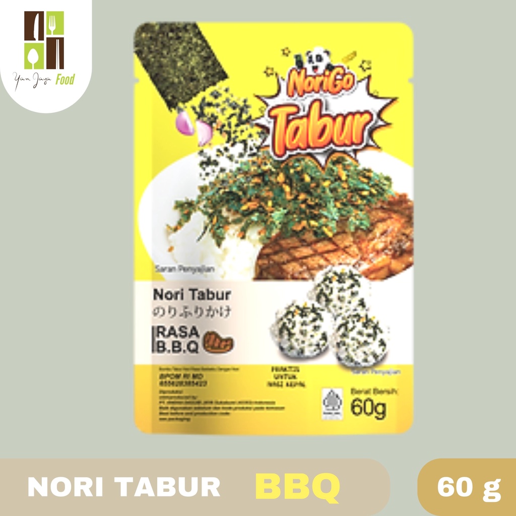 Jual Nori Tabur Rumput Laut Panggang 60GR Rasa Original / Pedas / Sapi ...
